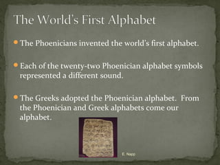 Phoenicians and Hebrews | PPT