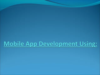 Phonegap android | PPT