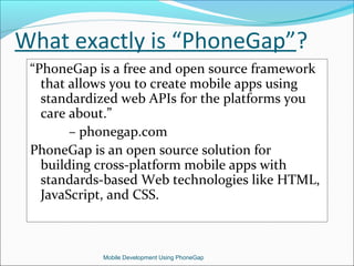 Phonegap android | PPT