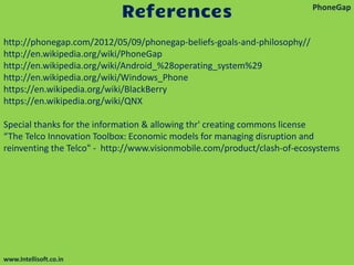 Why PhoneGap, a different perception ? | PPTX