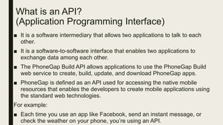 Phone gap development, testing, and debugging | PPTX
