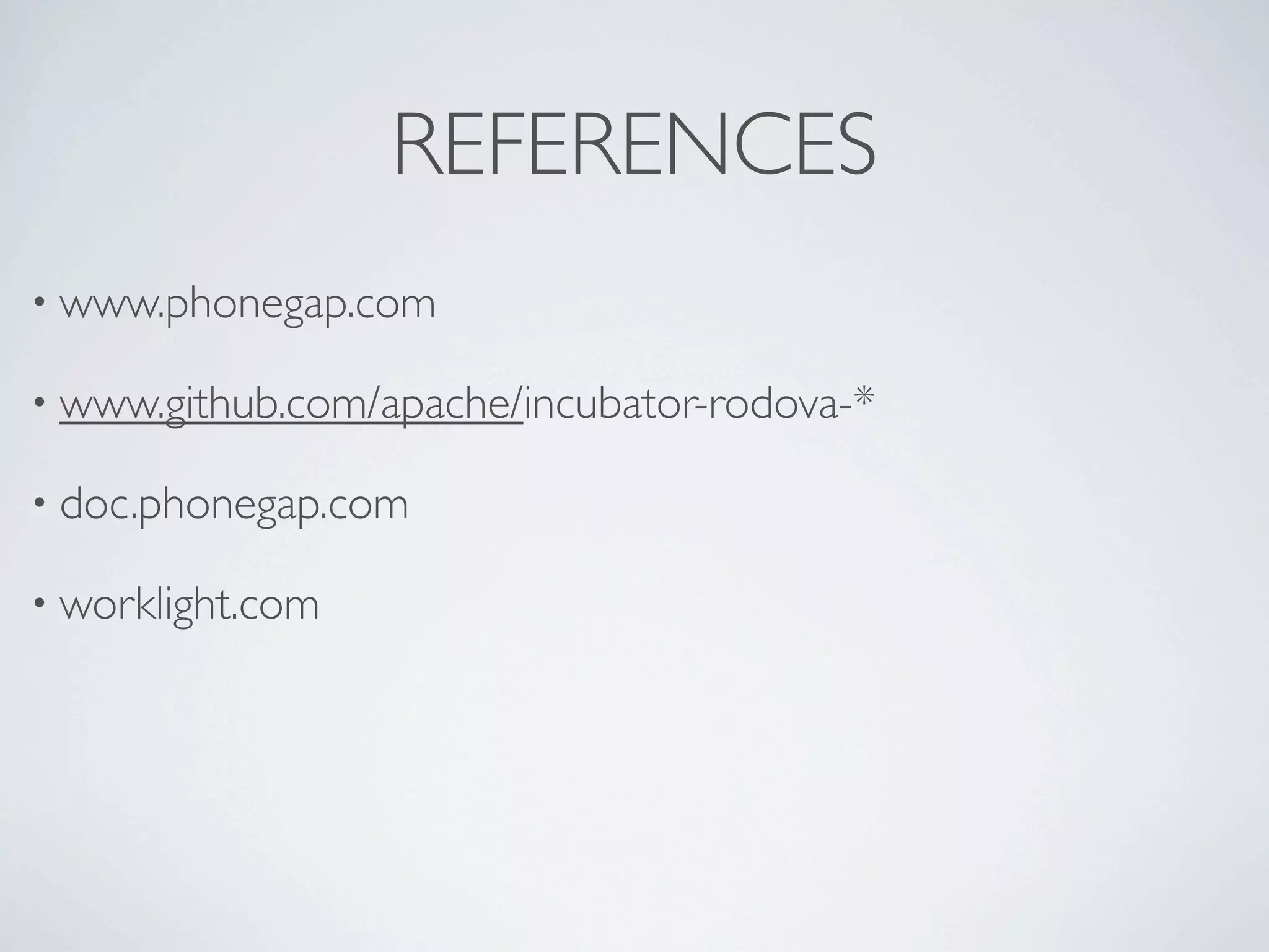 Phonegap/Cordova vs Native Application | PPT