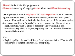 PHONEME_Phonemes for Phonetics and Phonology Subject.pptx