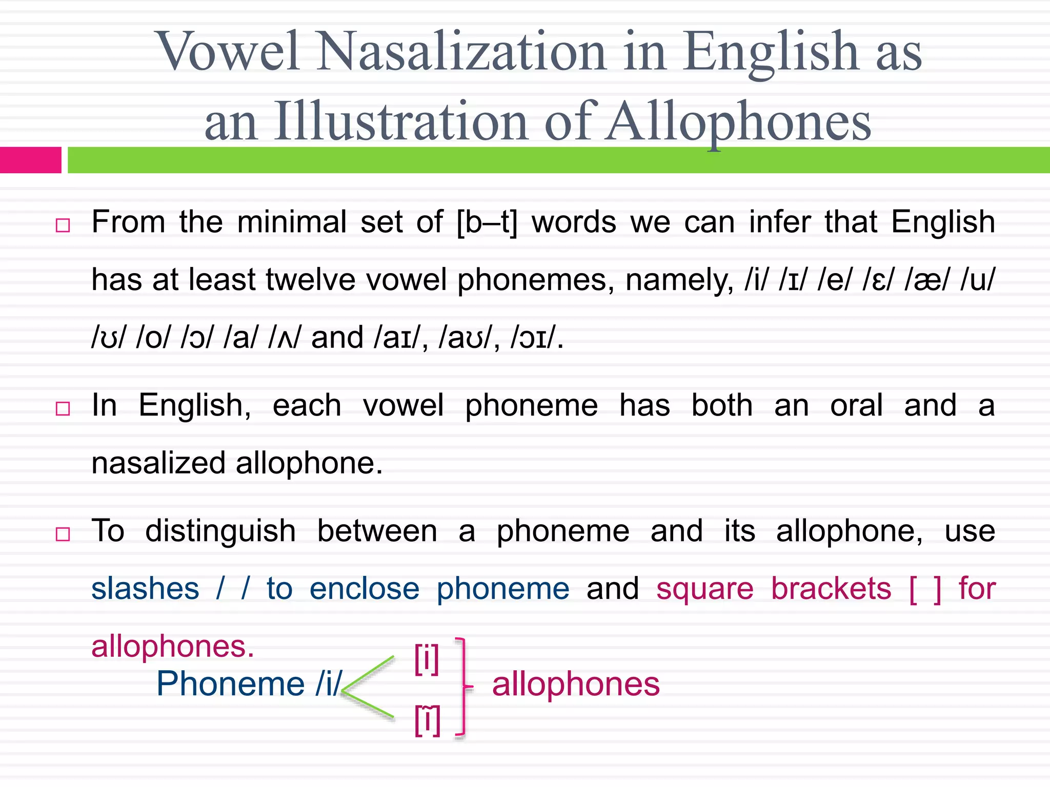 Phonemes: The Phonological Units of Language | PPTX