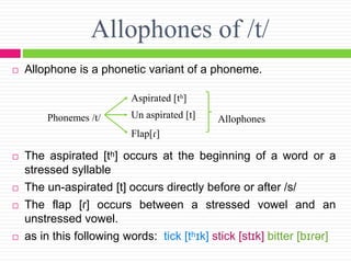 Phonemes: The Phonological Units of Language | PPTX