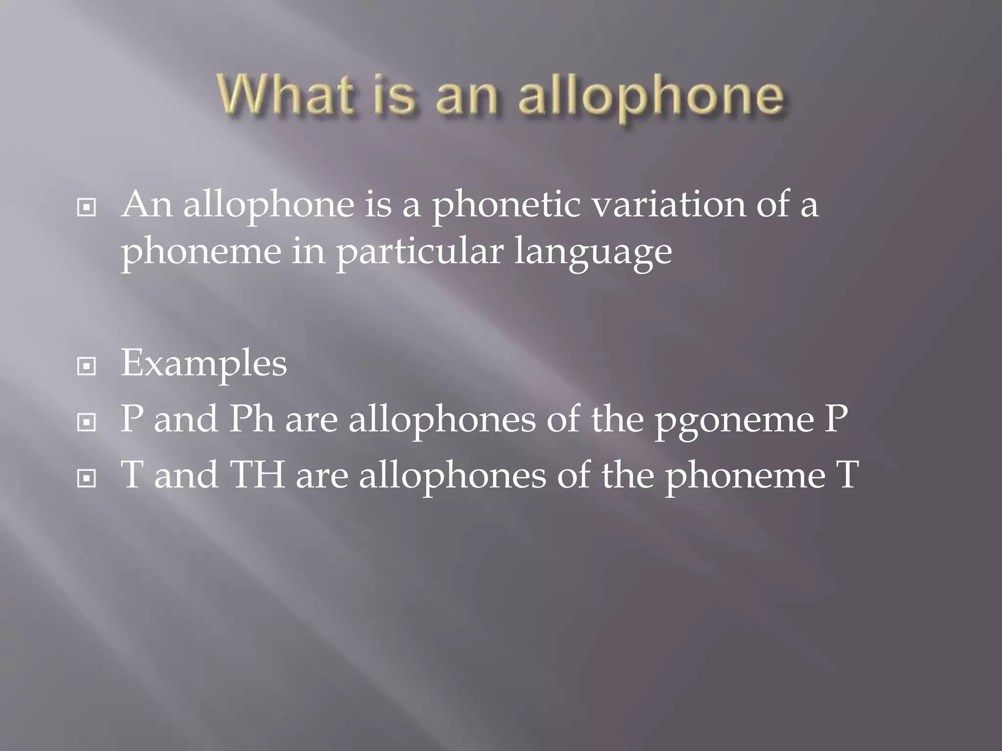 WHAT ARE PHONEMES | PPTX
