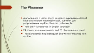 Phoonems By Shaim Chaudry | PPT