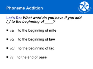 Phonemic Awareness - What is it? | PPT