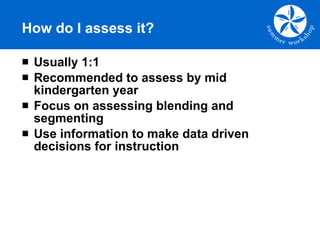Phonemic Awareness - What is it? | PPT
