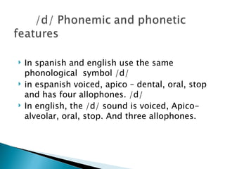 Phonemic and phonetic contrast | PPT