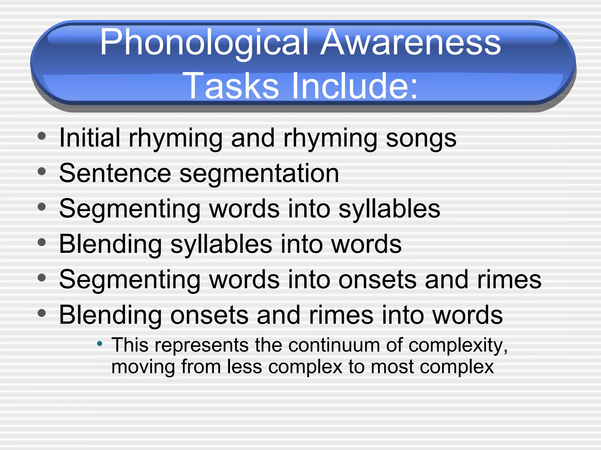 Phonemic Awareness | PPT
