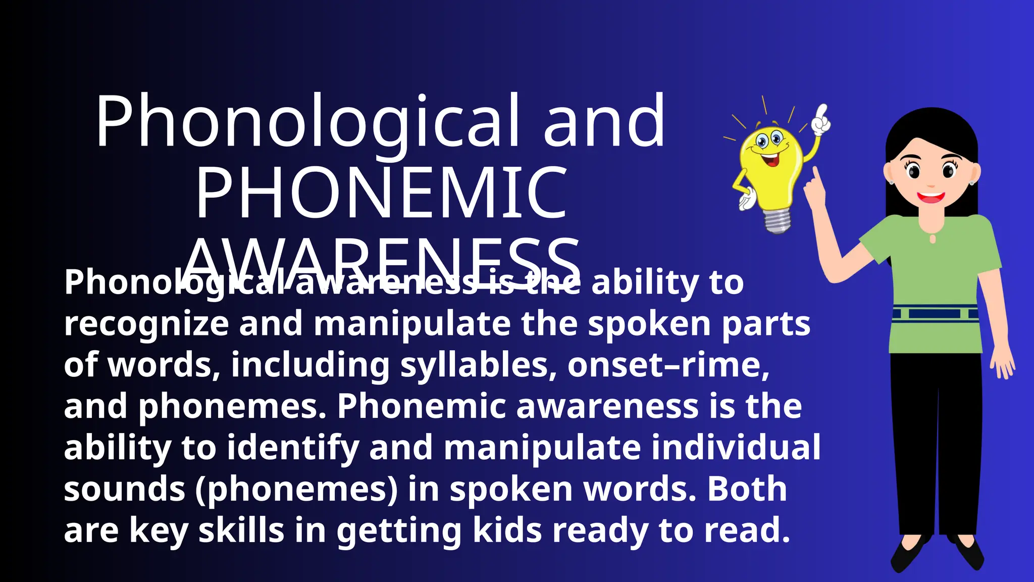 phonological awareness PHONEMIC AWARENESS powerpoint | PPTX