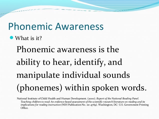 Phonemic awarenessfinaljvc