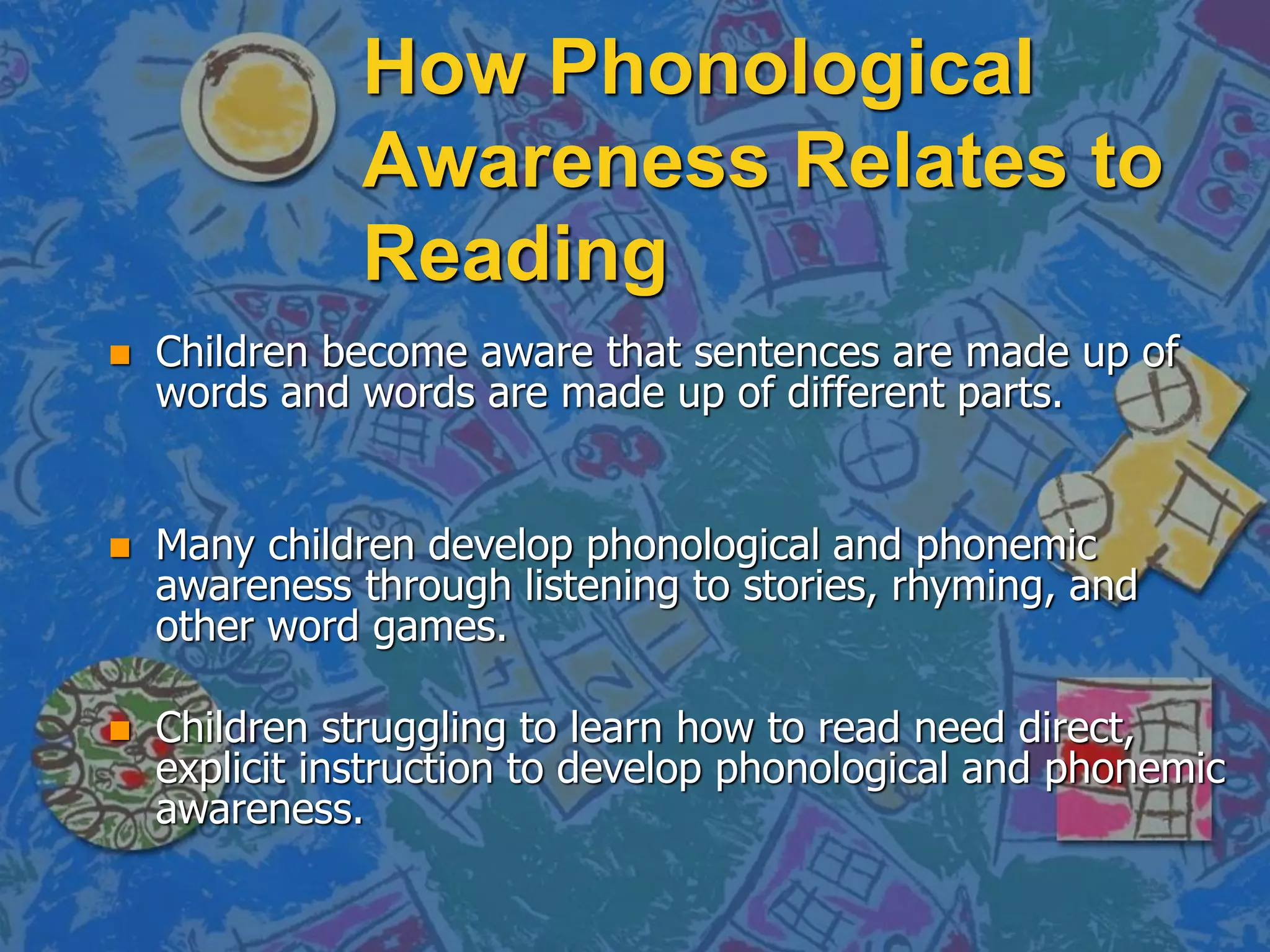 Phonemic awareness phonics and fluency | PDF