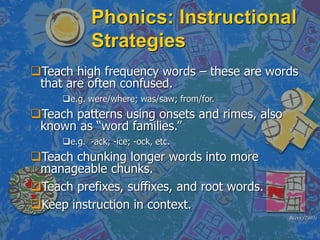 Phonemic awareness phonics and fluency | PDF