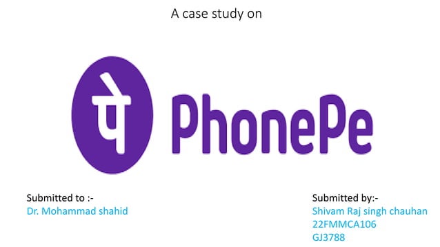 PHONEPE.pptx | Internet | Computing