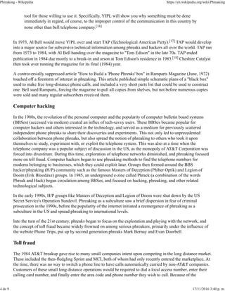 Phone phreaking | PDF