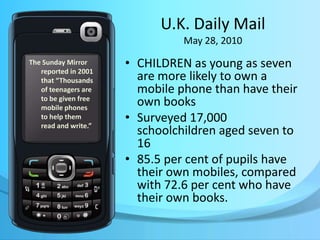 Phones for literacy all | PPTX