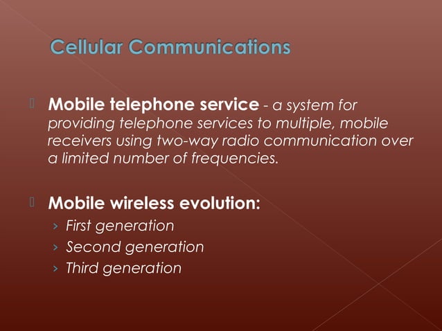 WIRELESS COMMUNICATIONS | PPT