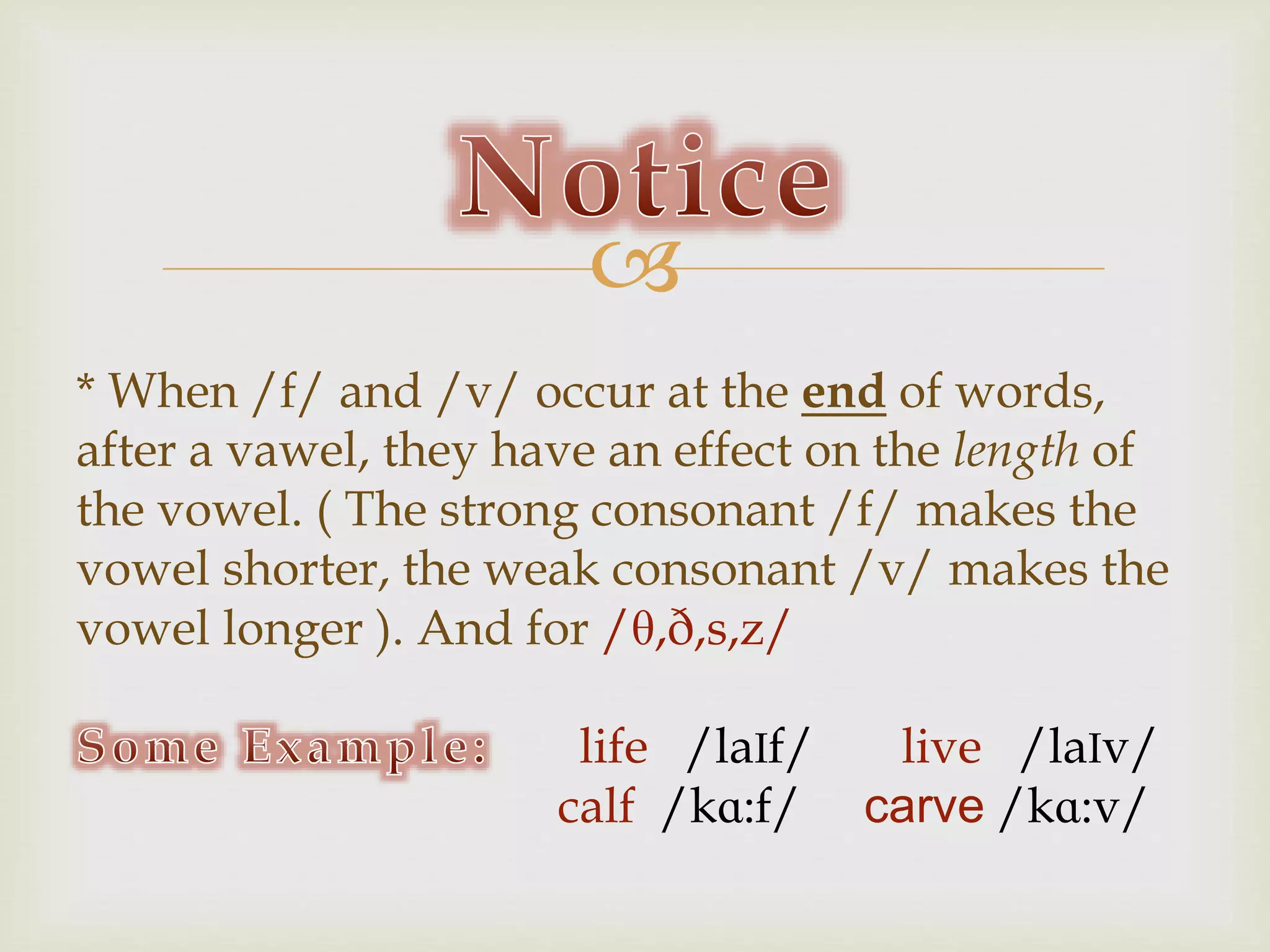 Consonants of English | PPTX