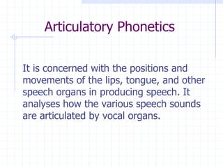 Phonetic and Phonology | PPTX
