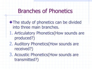 Phonetic and Phonology with images | PPTX
