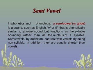 Phonetic and phonology pp2 | PPT