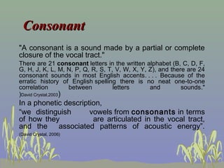 Phonetic and phonology pp2 | PPT