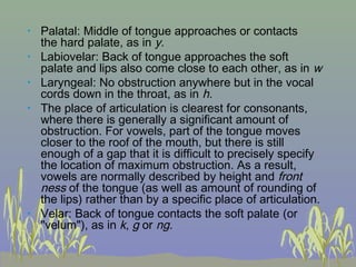 Phonetic and phonology pp2 | PPT