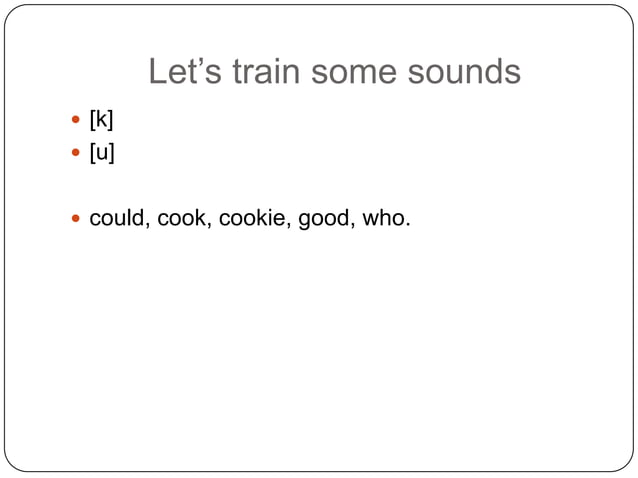 Phonetic exercise | PPTX