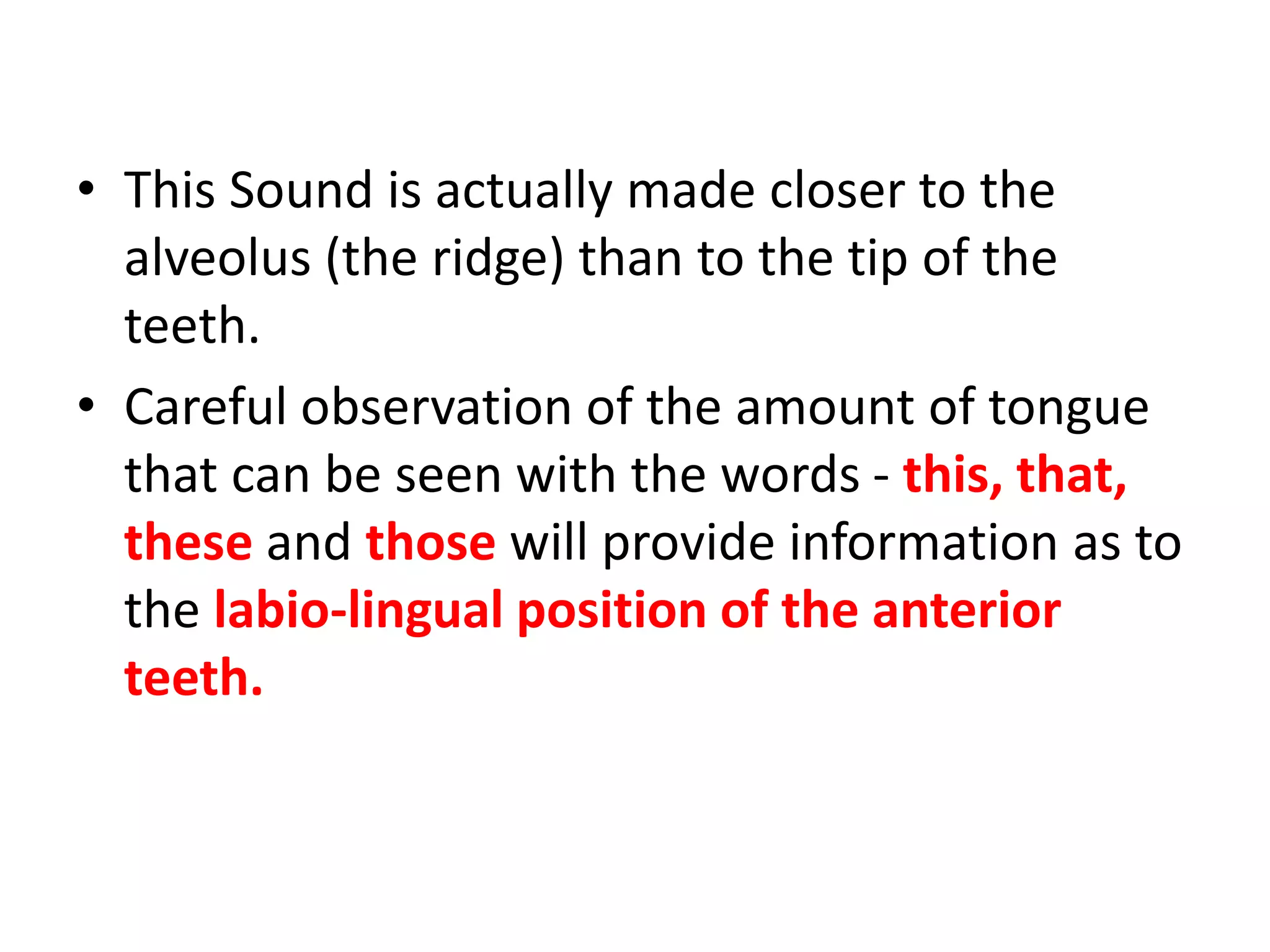 Phonetic in complete denture | PPTX