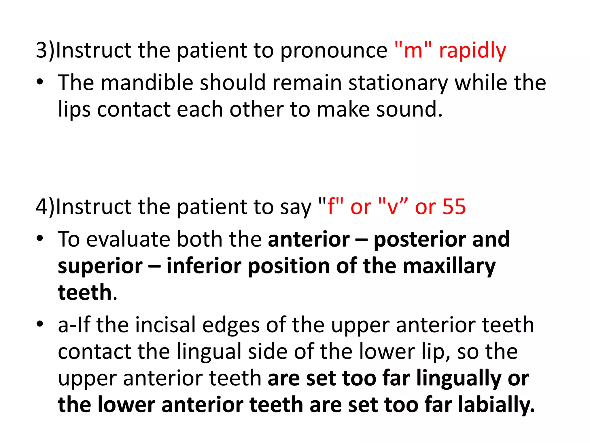 Phonetic in complete denture | PPTX