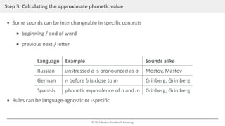 Phonetic Matching with Apache Solr | PPT