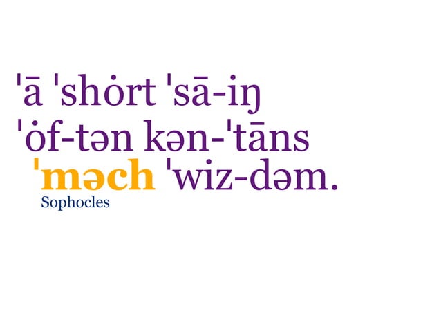 Phonetic Quotes | PDF