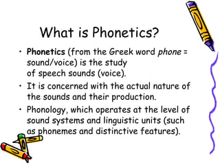 Phonetics | PPT