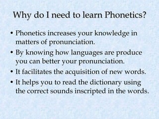 Phonetics | PPT