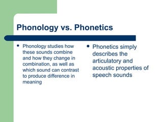 Phonetics | PPT