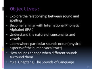Phonetics | PPTX
