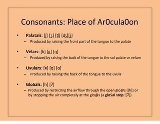 Phonetics | PDF | Ear, Nose and Throat Conditions | Diseases and Conditions