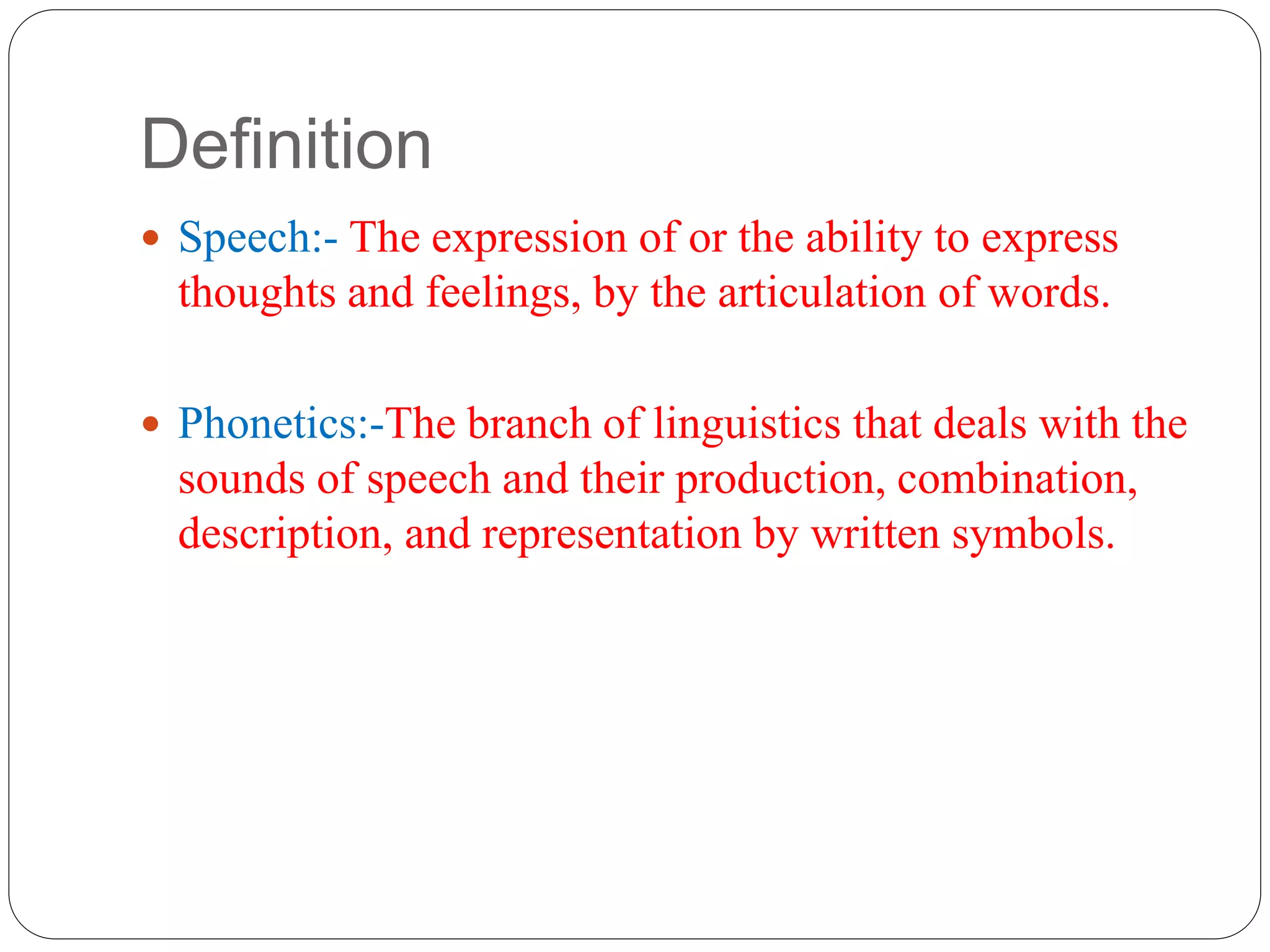 Phonetics | PPTX