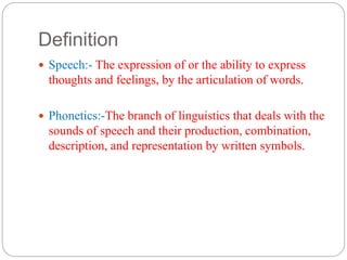 Phonetics | PPT