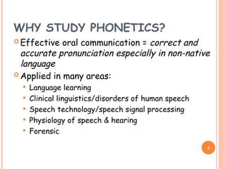 Introduction to Phonetics: A Speech Sound System | PPT