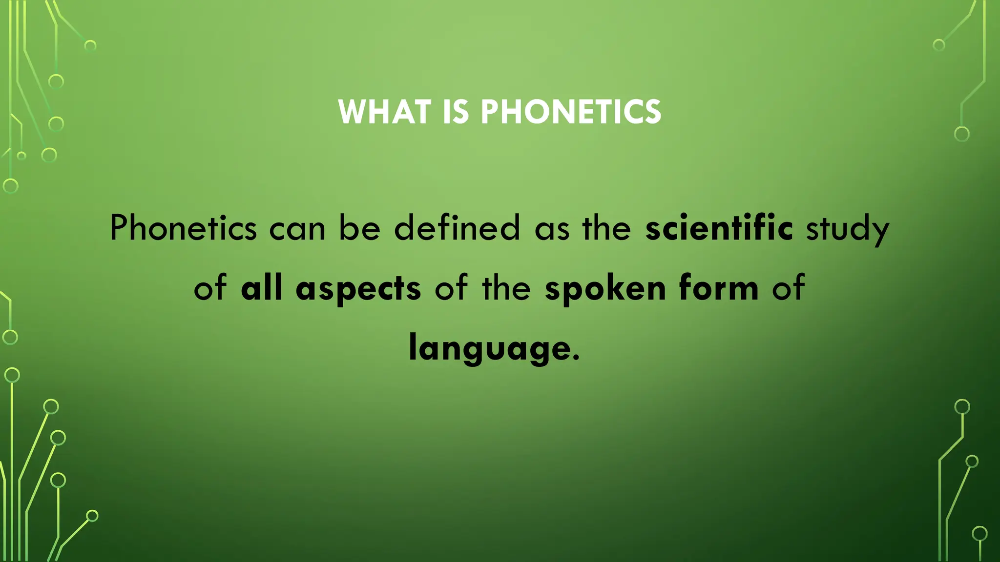 Phonetics-and-Phonology The English Sound System | PPTX