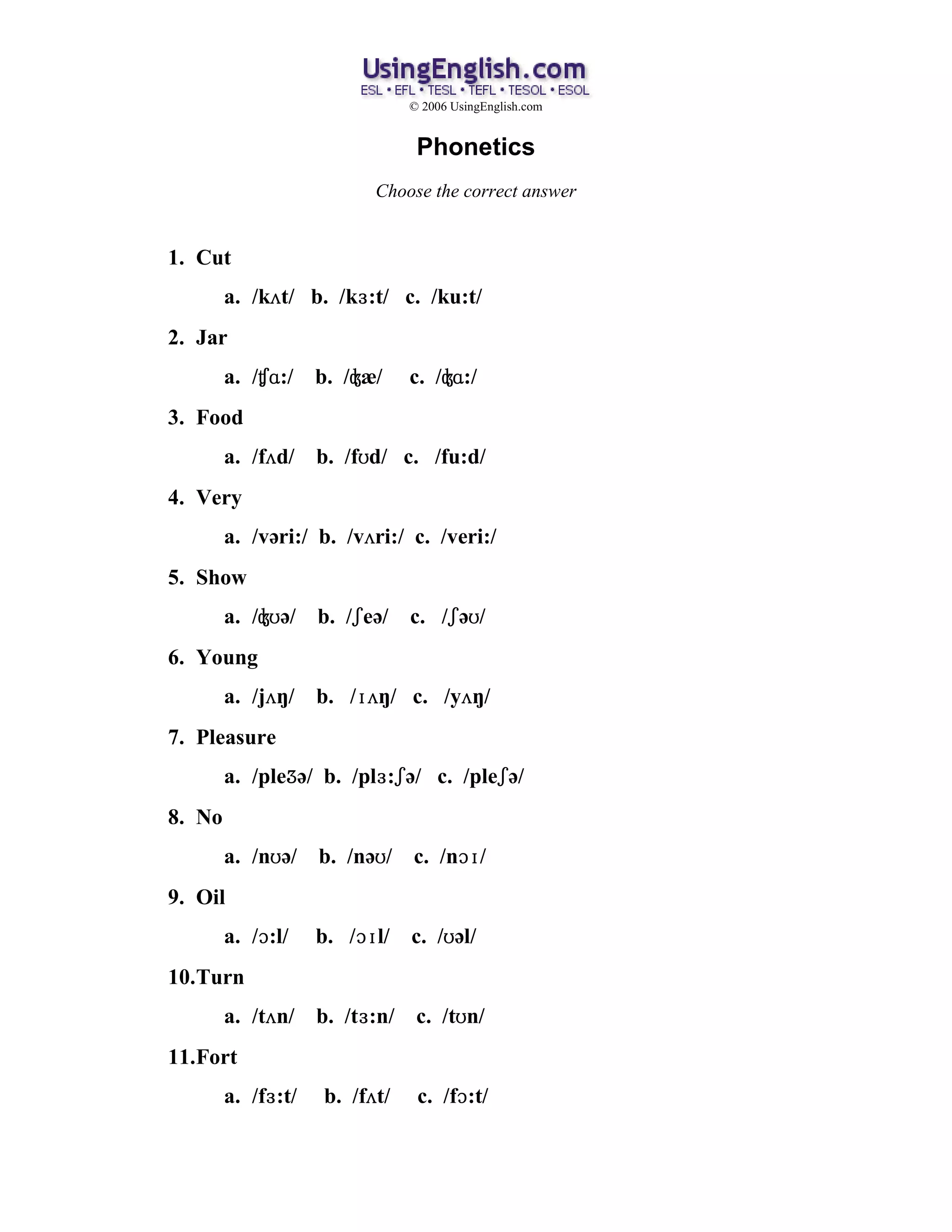 Phonetics exercise-1 | PDF