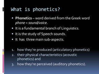 English Phonetics | PDF