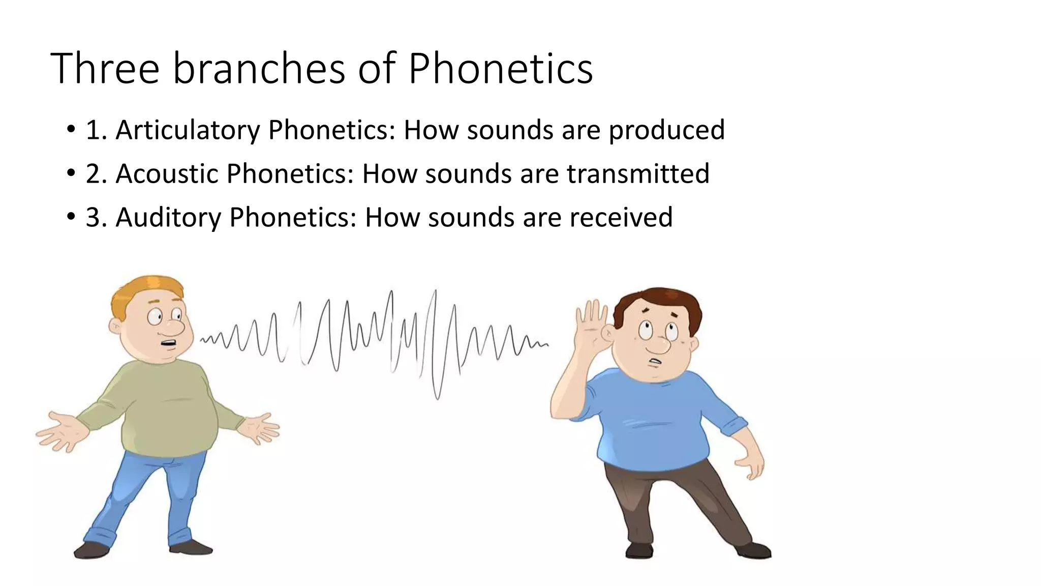 Phonetics lesson 1 - general introduction | PPTX