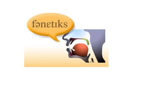 Phonetics lesson 1 - general introduction | PPTX