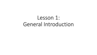 Phonetics lesson 1 - general introduction | PPTX