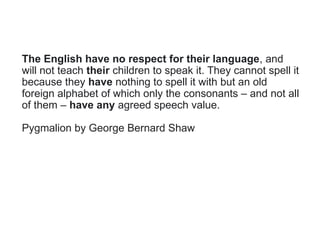 ENGLISH PHONETICS for BTech STUDENTS-PPT | PPT