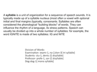 ENGLISH PHONETICS for BTech STUDENTS-PPT | PPTX